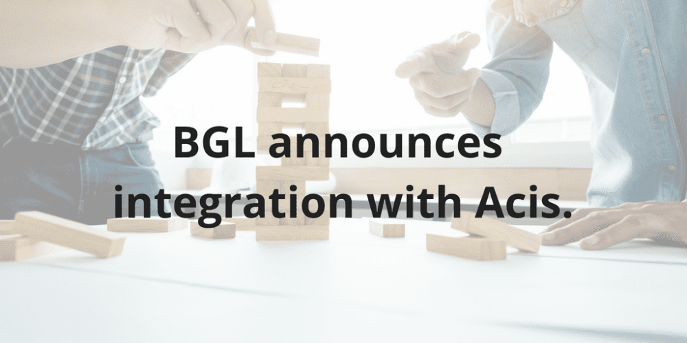 BGL announces integration with Acis | BGL Corporate Solutions Pty Ltd