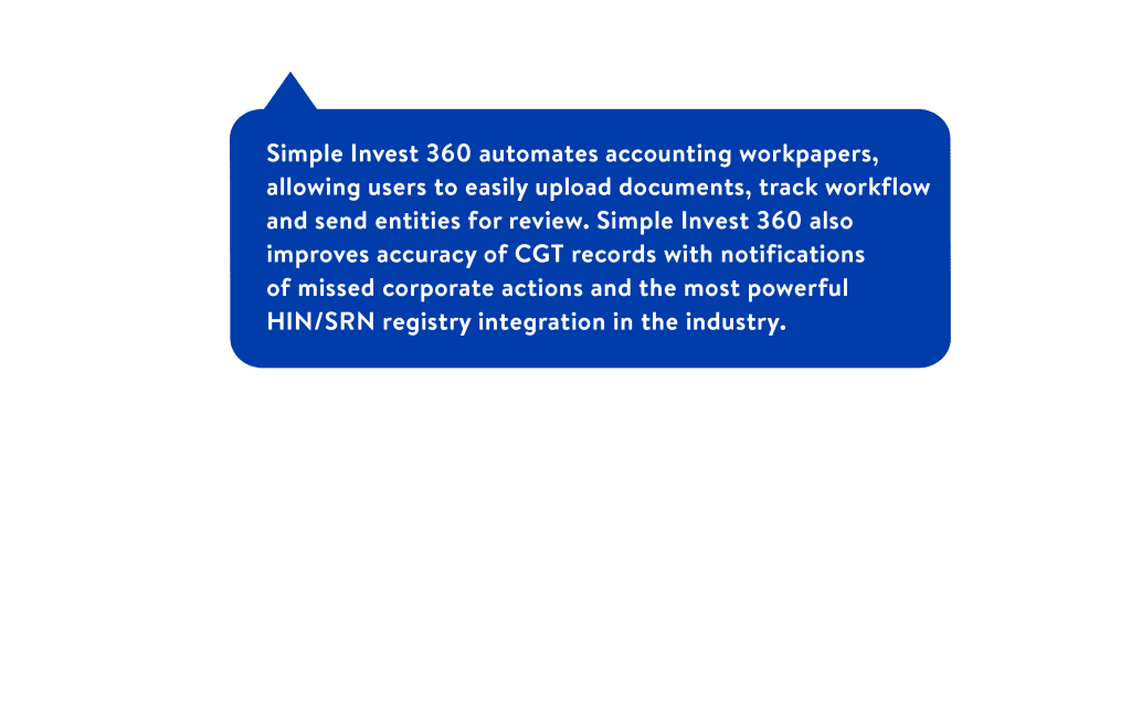 Simple Invest 360 | Complete accounting, investment and tax software.