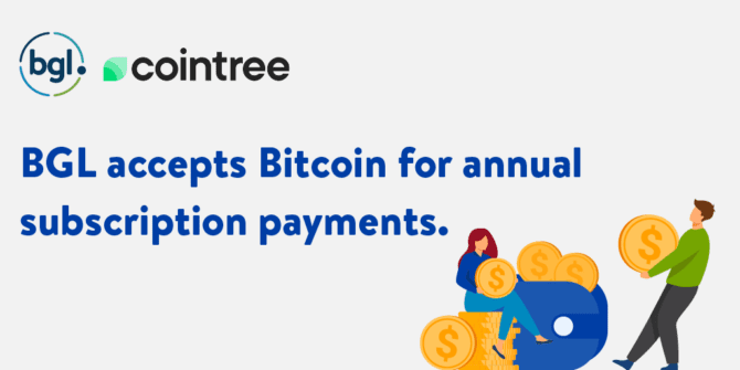BGL now accepts Bitcoin for subscription payments