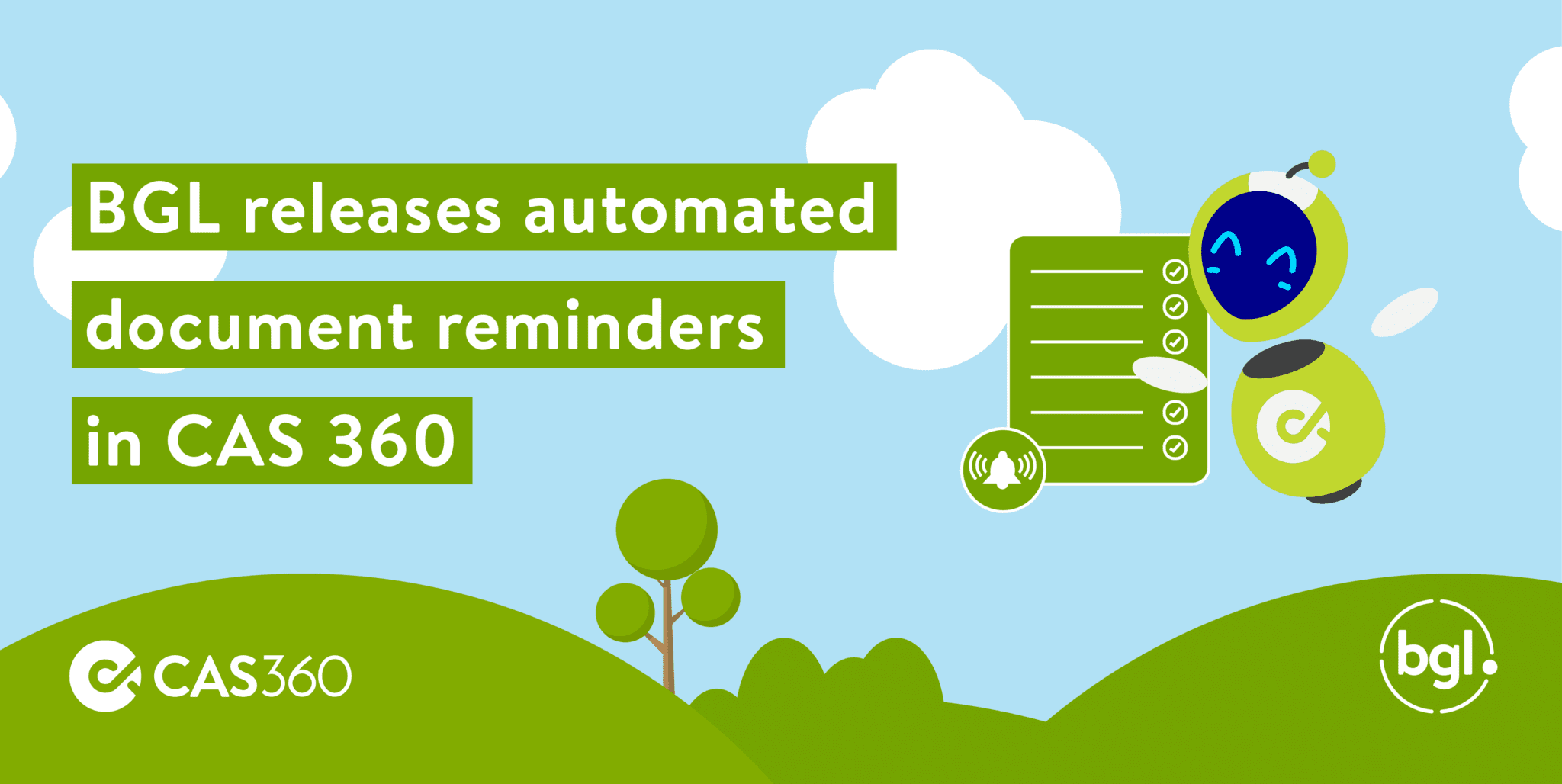 BGL releases automated document reminders in CAS 360