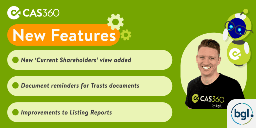 CAS 360 Product Update – 14 July 2023 | BGL Blog