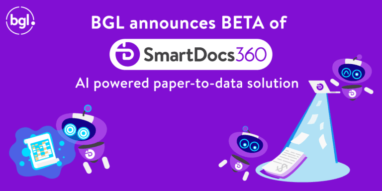 BGL announces BETA of SmartDocs 360 paper-to-data solution