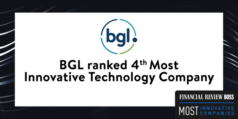 BGL ranked AFR’s 4th Most Innovative Technology Company